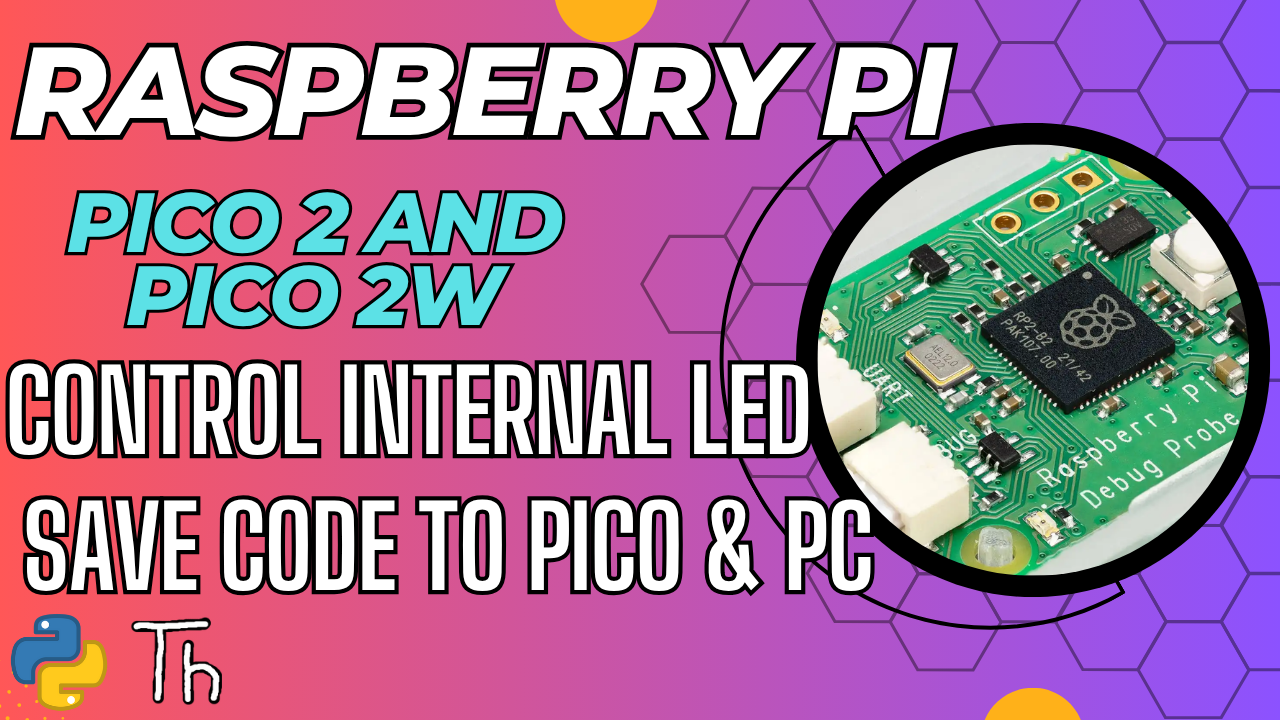 Raspberry Pi Pico 2W Onboard LED Control – MicroPython